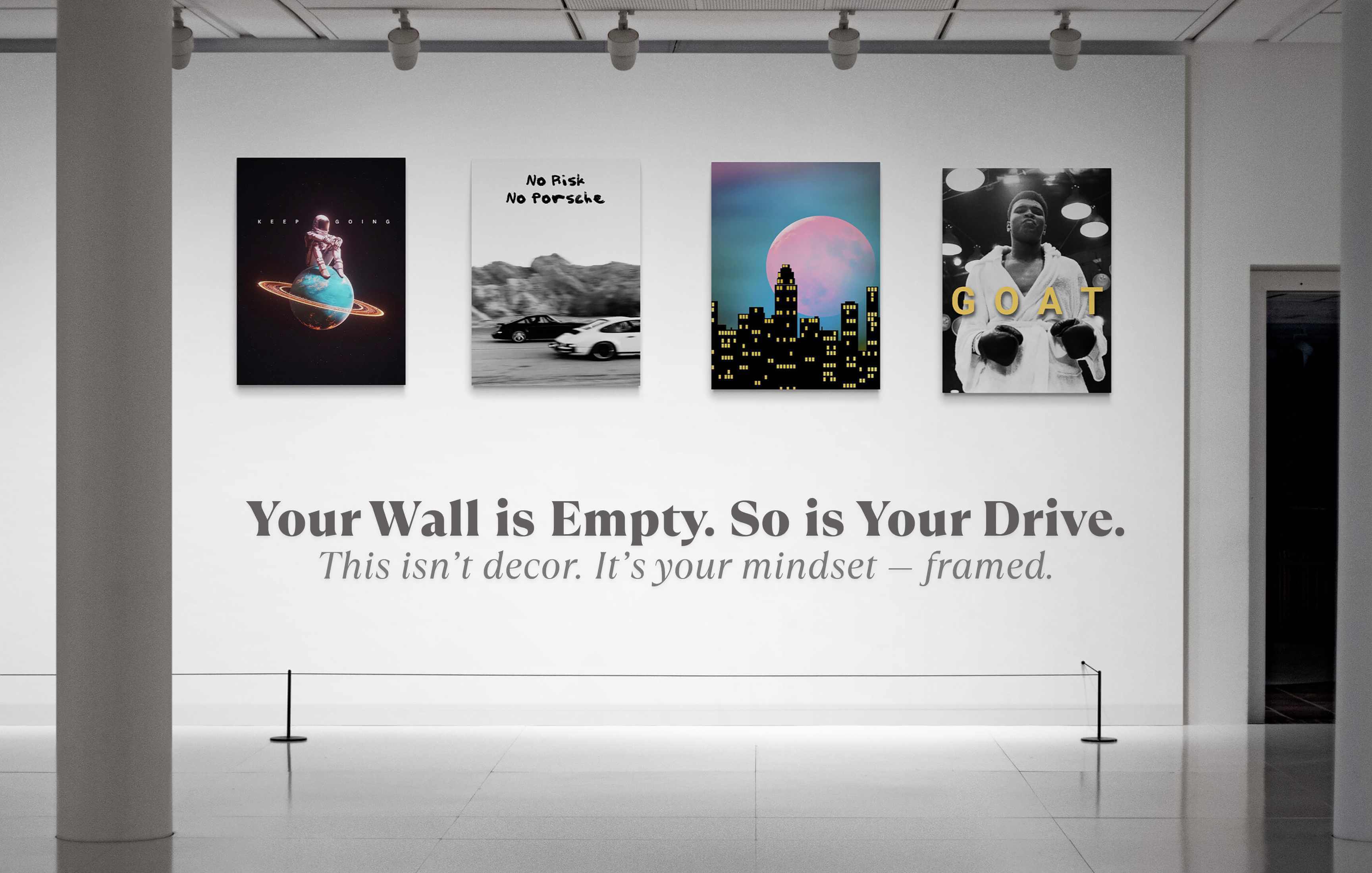 Motivational and inspirational wall art – redroar